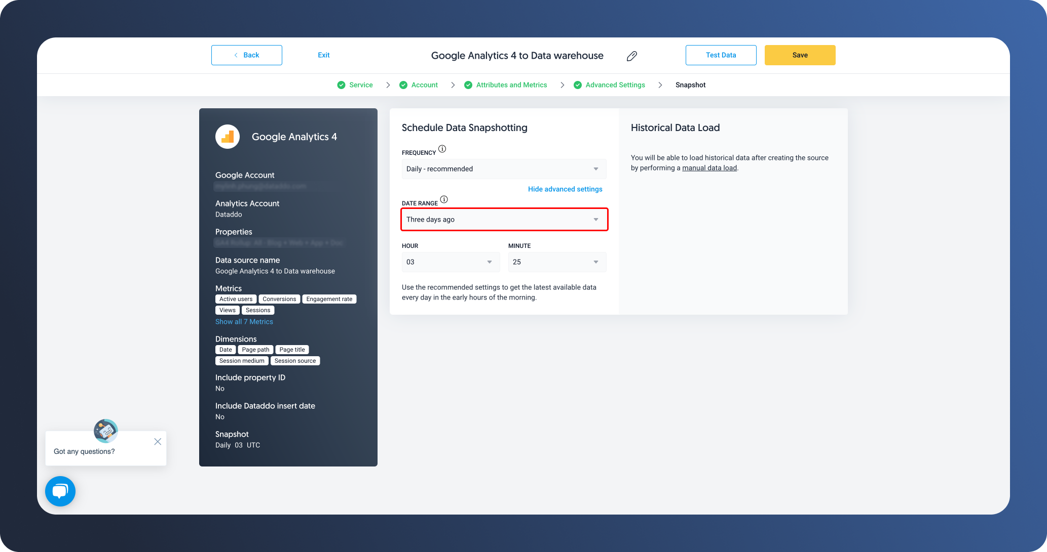 Google Data Processing Delay Workaround